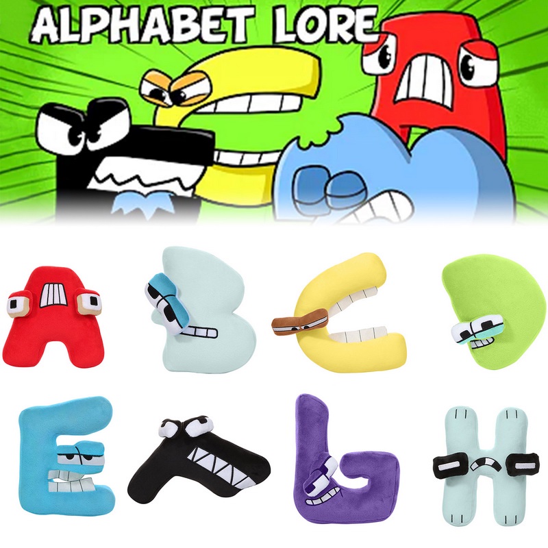 Plushies Alphabets Alphabet Lore Plush Alphabet Lore Stuffed Animal ...