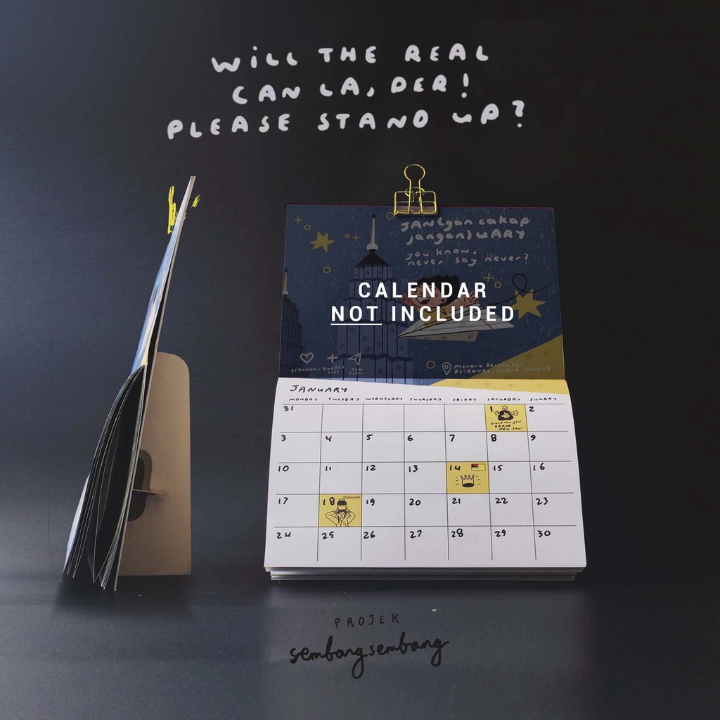 standee a4 (STAND ONLY ) by projek sembangsembang | Shopee Malaysia