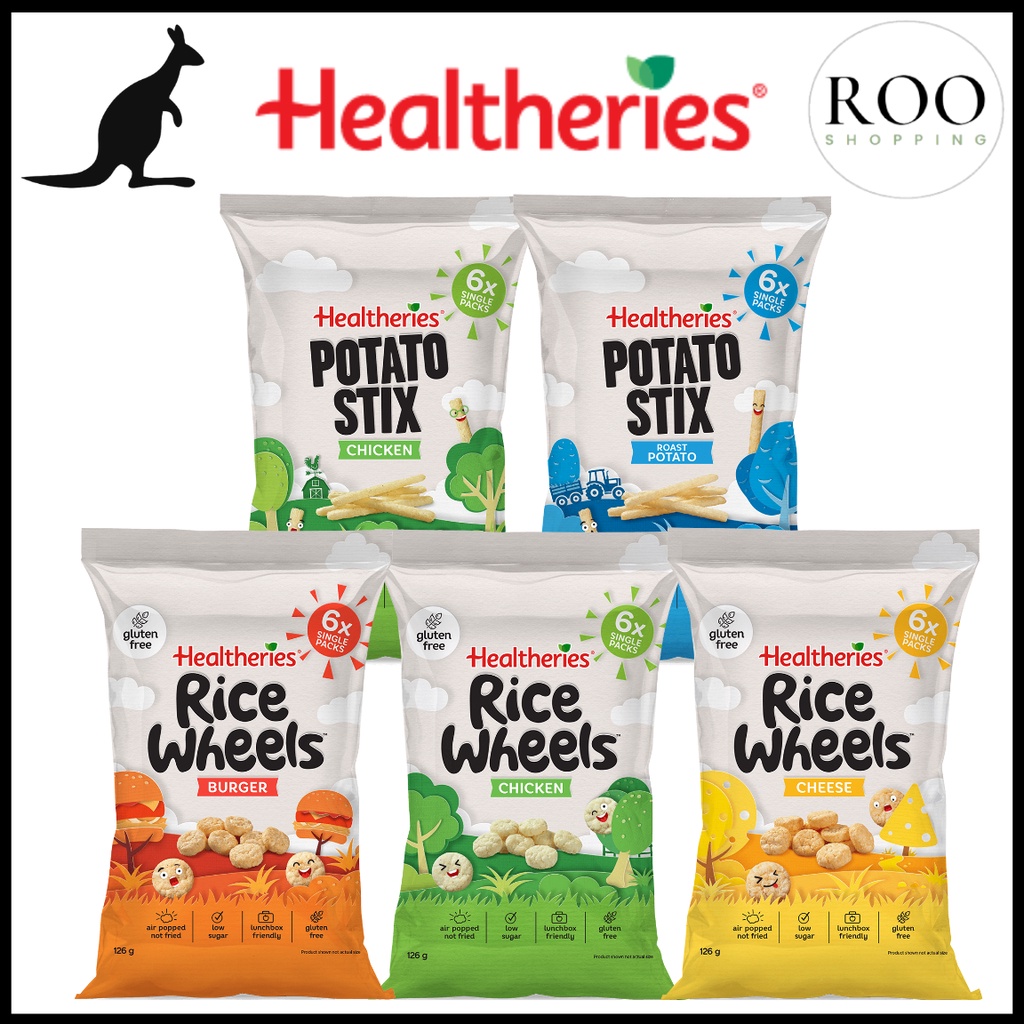 Healtheries Potato Stix/Rice Wheels 20g | Shopee Malaysia