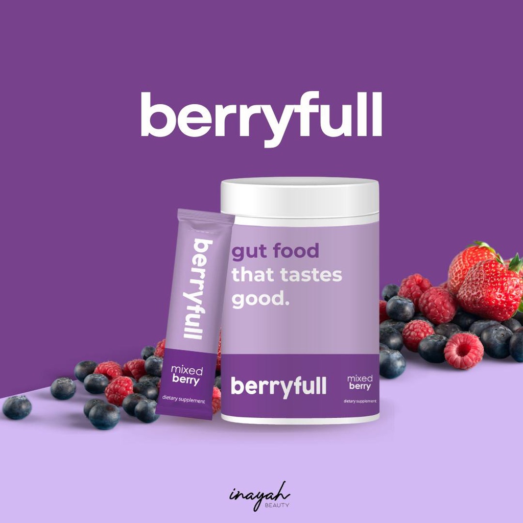 Original BERRYFULL BY INAYAH BEAUTY Mixed Berries Meal Replacement ...