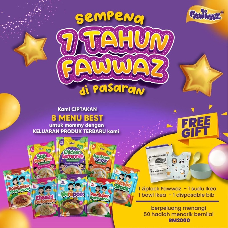 FAWWAZ READY TO EAT BUBUR READY TO EAT PES BABY LAUK READY TO EAT KOLEKSI READY TO EAT FAWWAZ ...