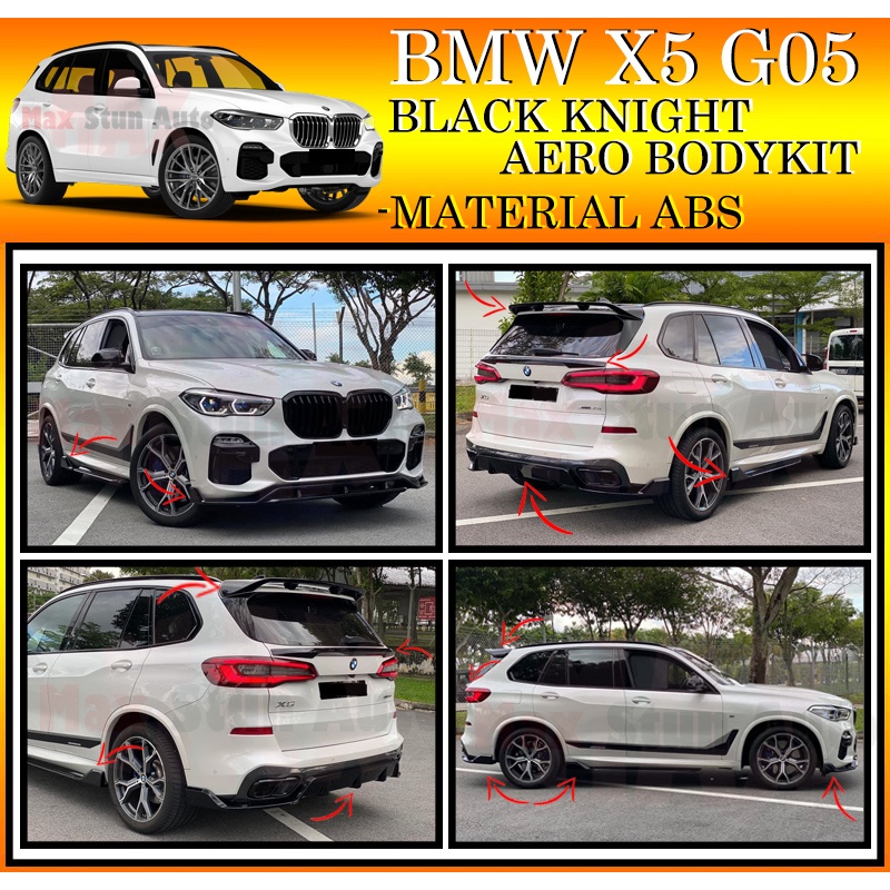 BMW X5 G05 BLACK KNIGHT AERO KIT FULLSET BODYKIT LIP MATERIAL ABS ...