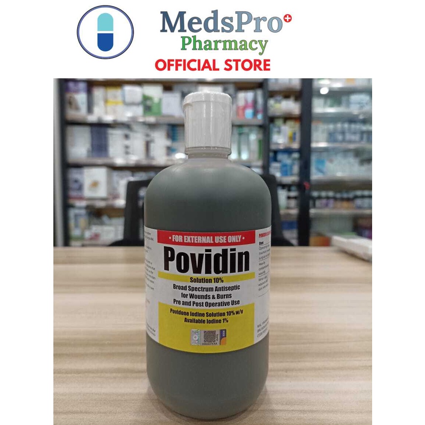 POVIDIN SOLUTION 10% 500ML | Shopee Malaysia