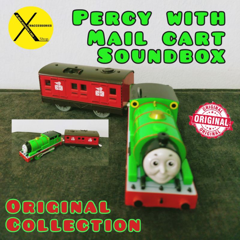 Exclusive Collection Percy and His Mail Cart Sound Box Kids Toys ...