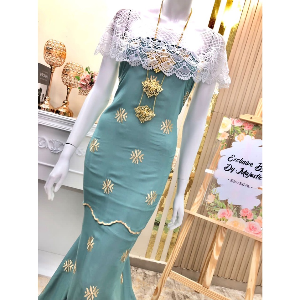 Songket SB Line Sulam Tenun Bidang 45 Terkini | Shopee Malaysia