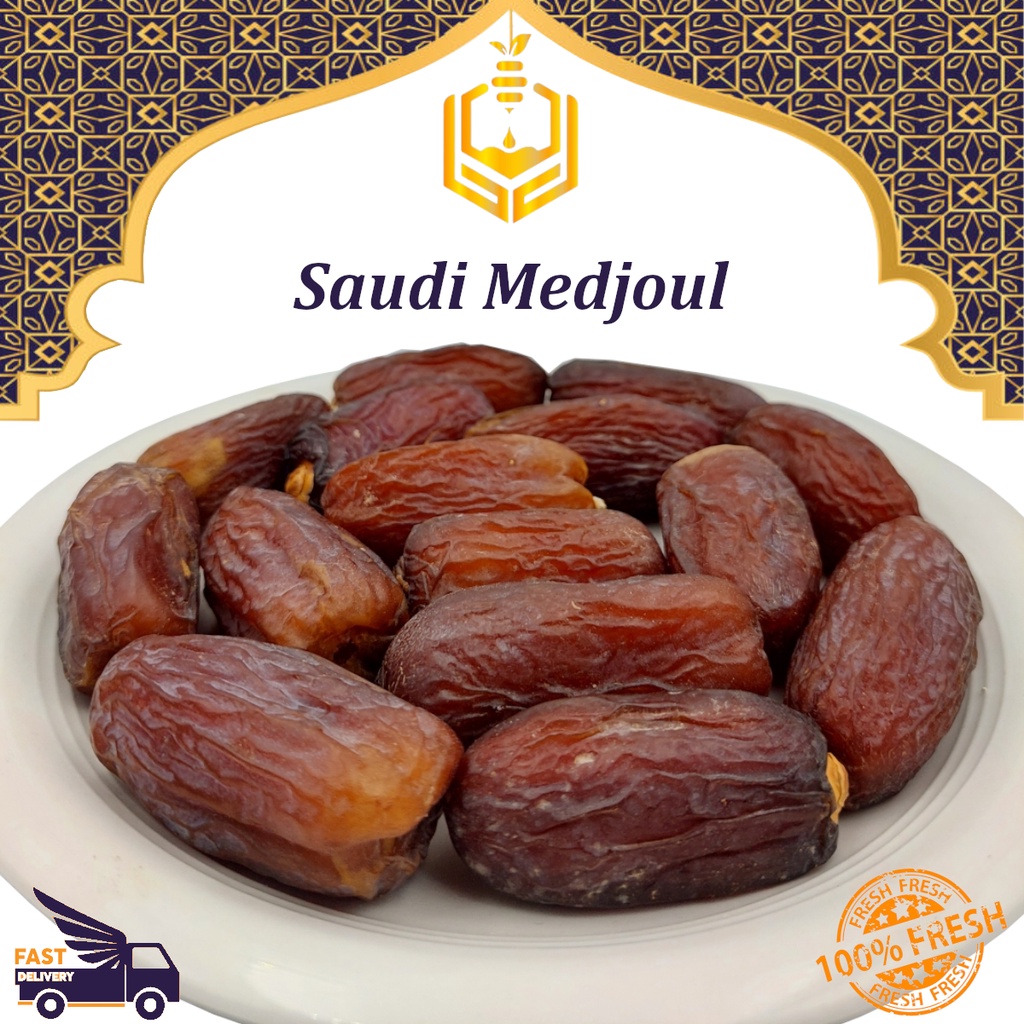 Kurma mejdool/Saudi medjoul date/1kg/500g | Shopee Malaysia