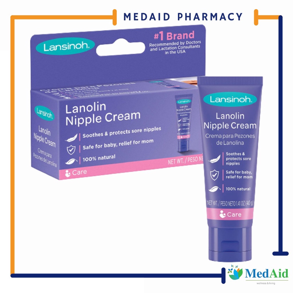 Lansinoh HPA Lanolin Nipple Cream 40g | Shopee Malaysia