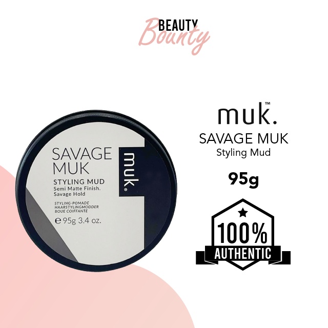 MUK Savage Muk Styling Mud 95g | Shopee Malaysia