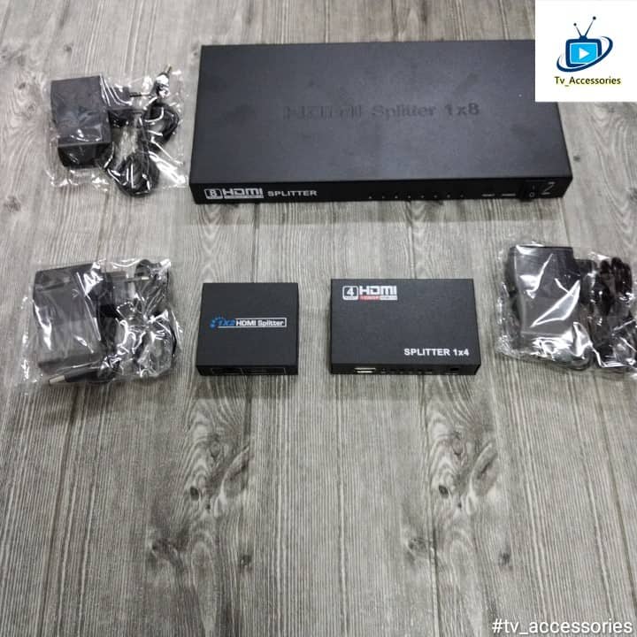 hdmi splitter 1 to 2 / 1 to 4 / 1 to 8 tv display hdmi port share ...