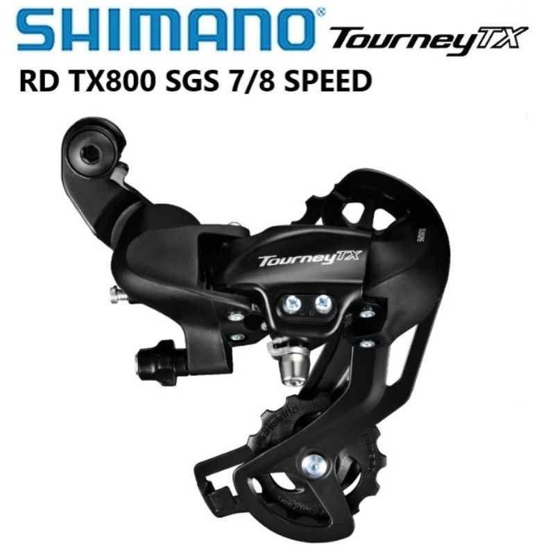 Original Shimano Tourney RD TX800 SGS ARDTX800SGSL 7/8speed TX 800 RD ...