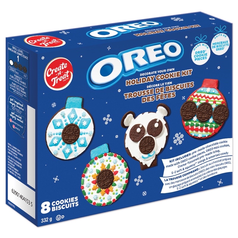 Create A Treat Oreo/Crayola/Hot Wheels/Hersheys Holiday Cookie Kit ...