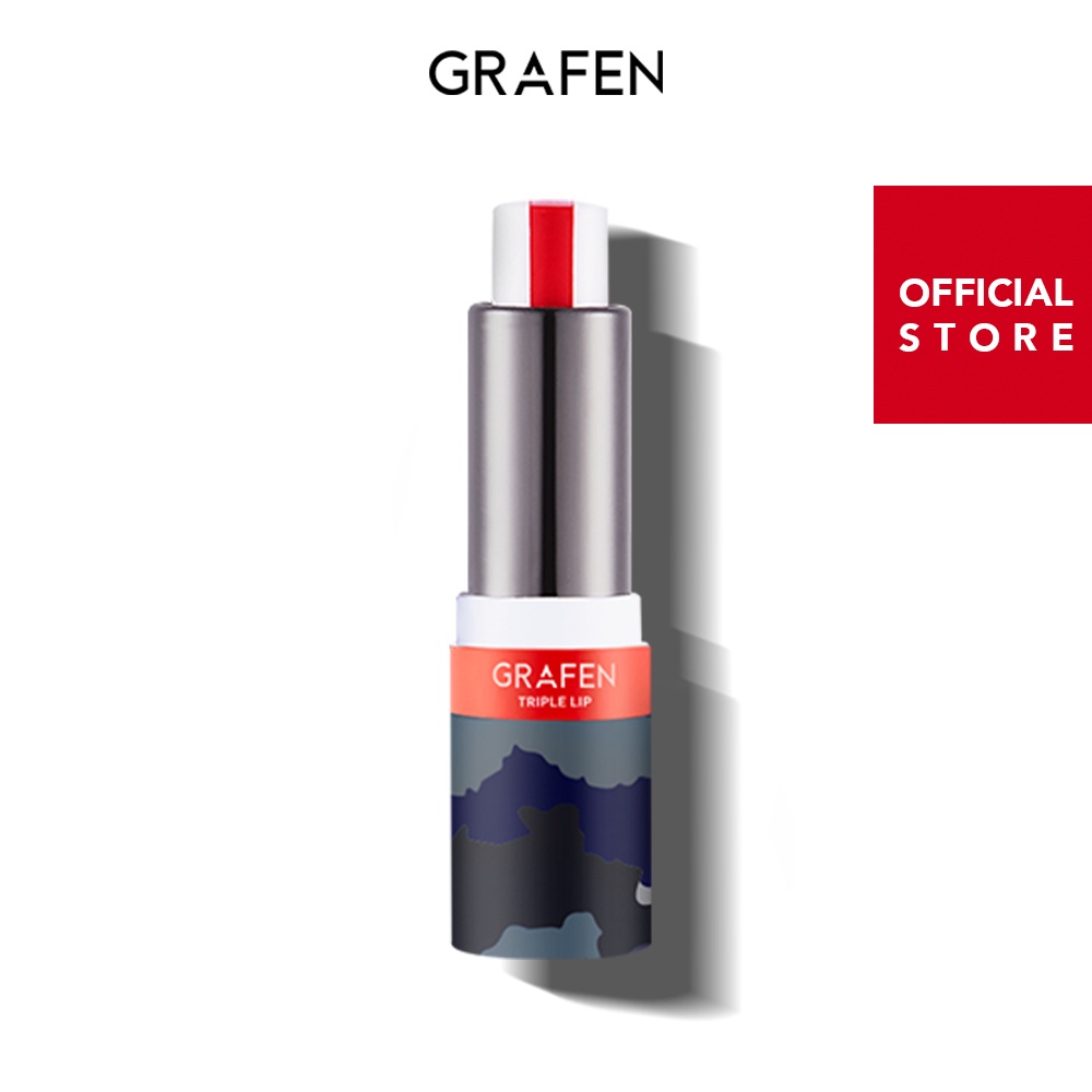 [GRAFEN] Triple Handsome Lip 4.3g/Triple Color Lip 4.3g [Moisturizing ...