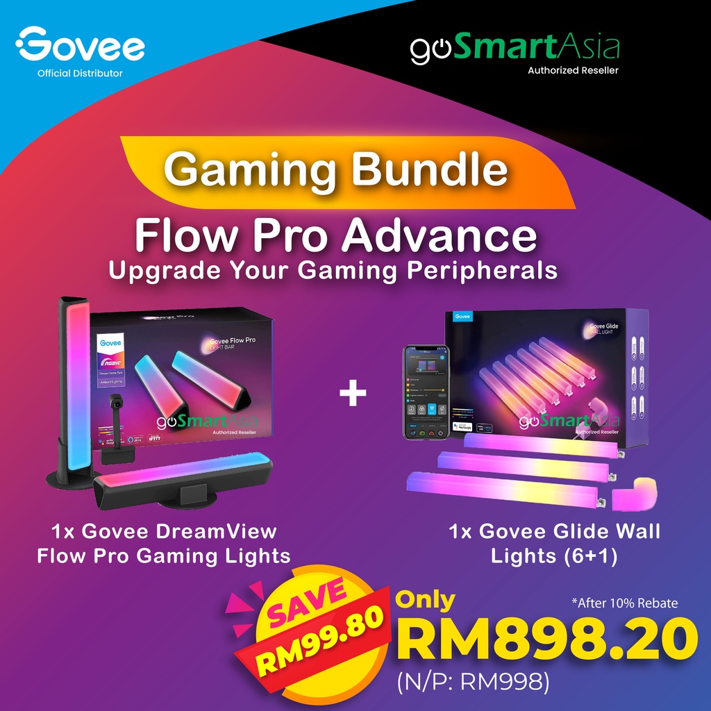 goSmart Asia Govee Flow Pro Bundle Advance - Govee Dreamview Flow Pro ...