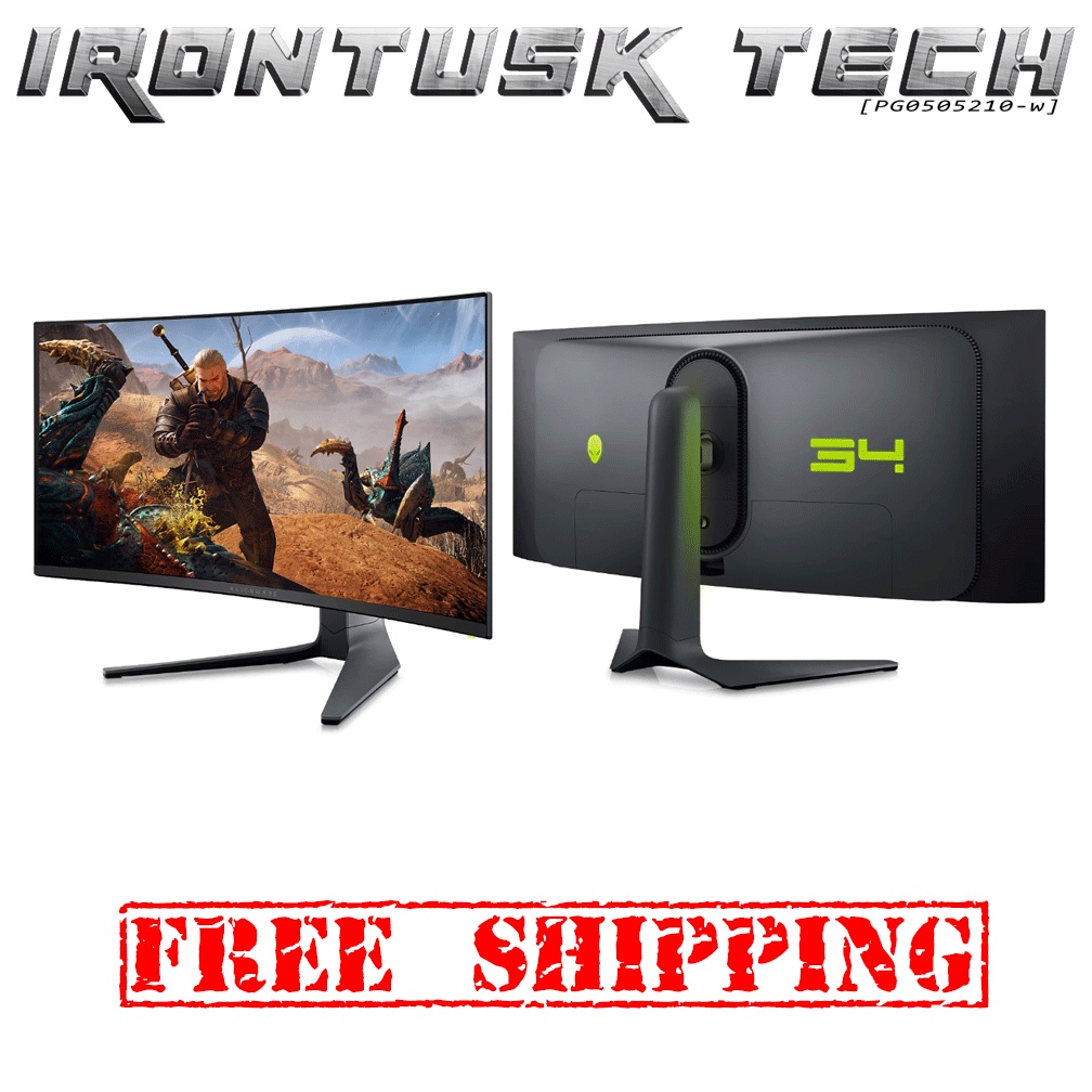 Alienware AW3423DWF Curved 34" QD-OLED Gaming Monitor - Free Shipping - 3 Years Dell Malaysia ...