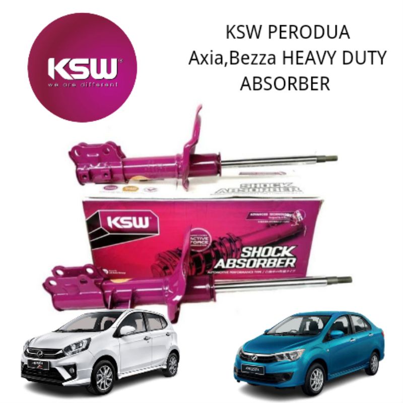 KSW PERODUA AXIA,BEZZA HEAVY DUTY ABSORBER | Shopee Malaysia