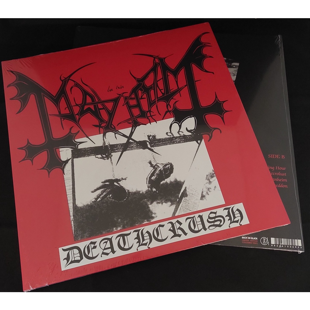 Mayhem - Deathcrush (12" Black Vinyl) | Shopee Malaysia