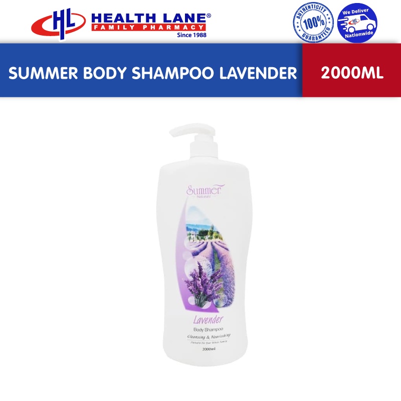 Summer Body Shampoo Lavender (2000ml) | Shopee Malaysia