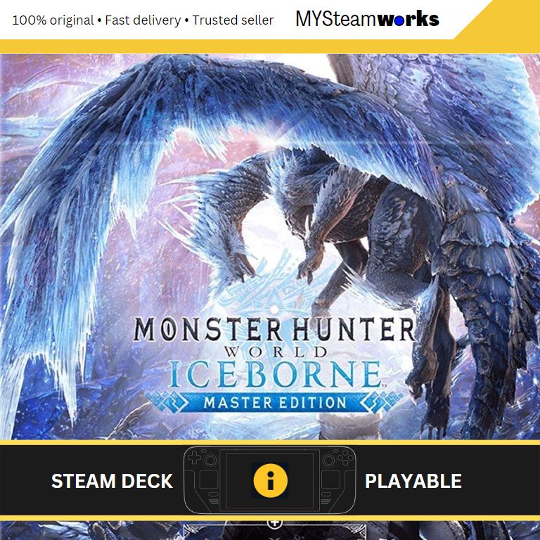 STEAM KEY | Monster Hunter World Iceborne Master Edition | FULL GAME | STEAM ONLINE | STEAM DECK ...