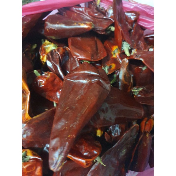 LADA KERING BUAH BESAR TAK PEDAS / CILI KERING BUAH BESAR 500g | Shopee ...