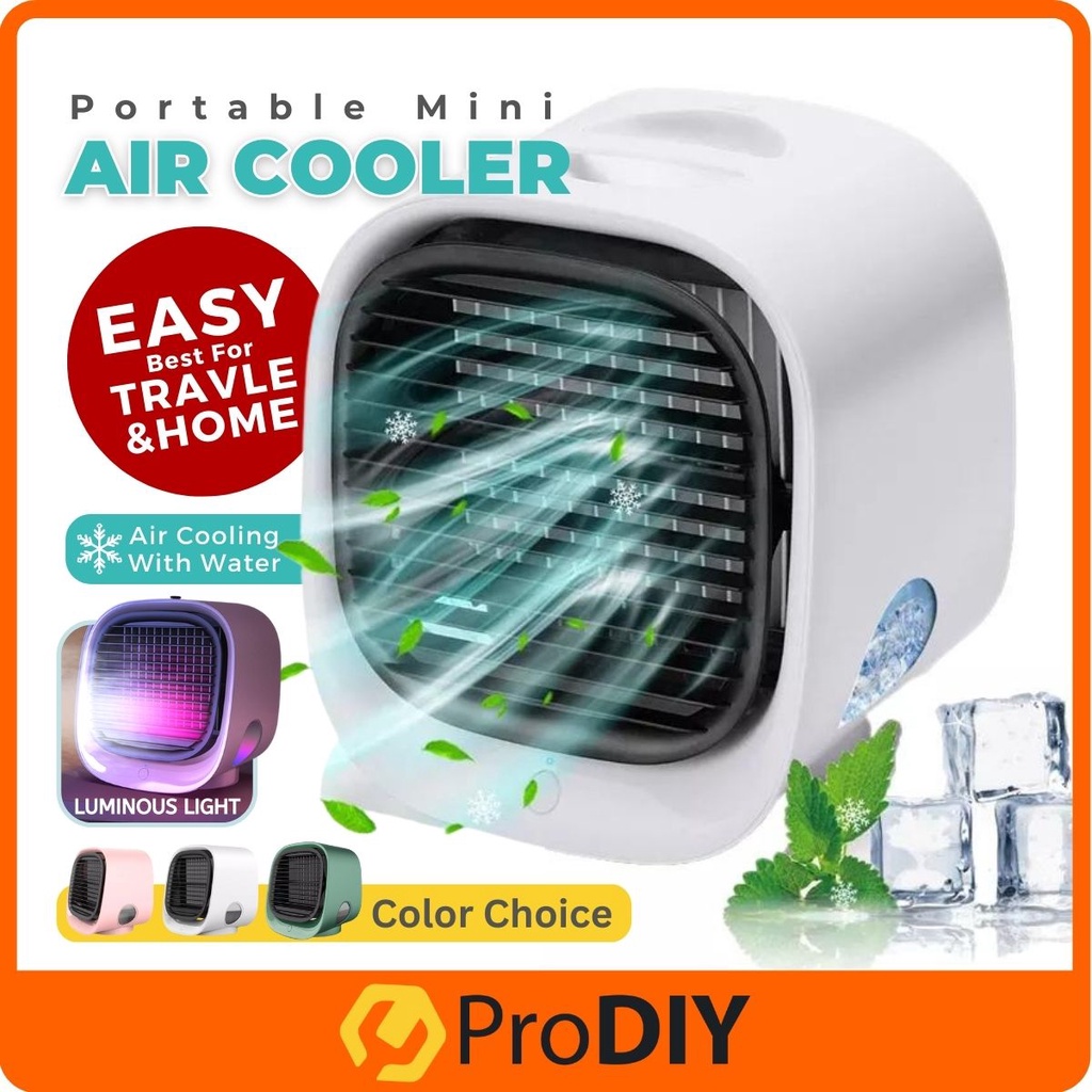 PRODIY USB Kipas Mini Aircond Mini Air Cooler Aircond Portable Aircon ...