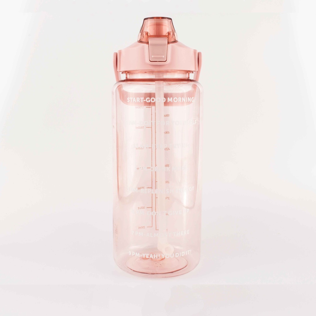 Large Colourful Transparent 2L Water Bottle//TikTok Bottle//Botol viral ...