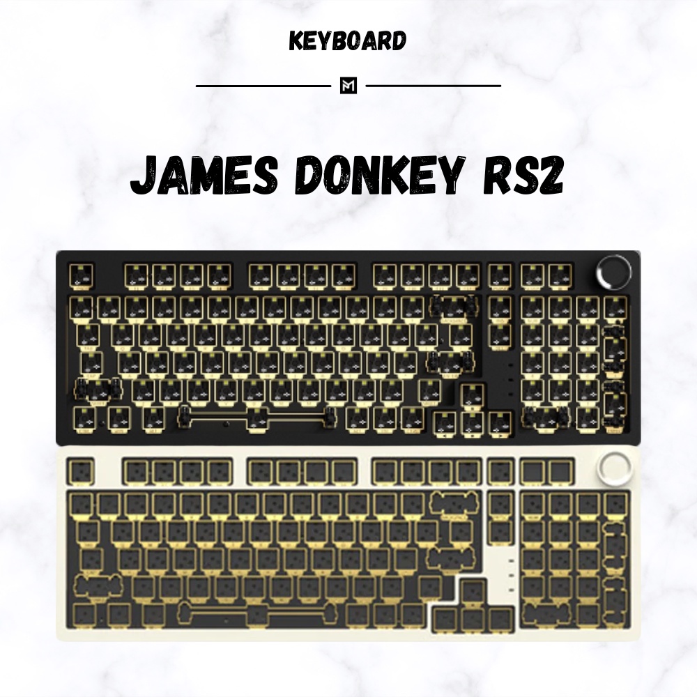 James Donkey RS2 100% Tri-Mode Barebone | Hotswappable Mechanical ... James Donkey RS2 100% Tri-Mode Barebone | Hotswappable Mechanical ...