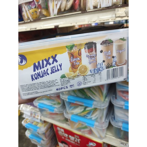 Mixx Konjac Jelly Pelbagai perisa Minuman Tiktok Viral Milk tea Lemon ...