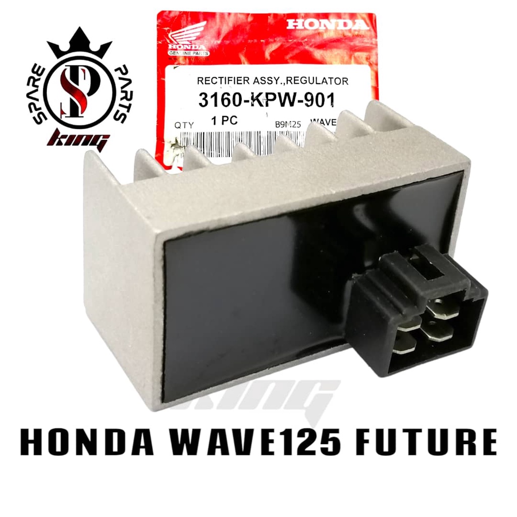 HONDA WAVE125 WAVE 125 W125 FUTURE125 FUTURE 125 RECTIFIER REGULATOR ASSY KATAU ASSY | Shopee ...