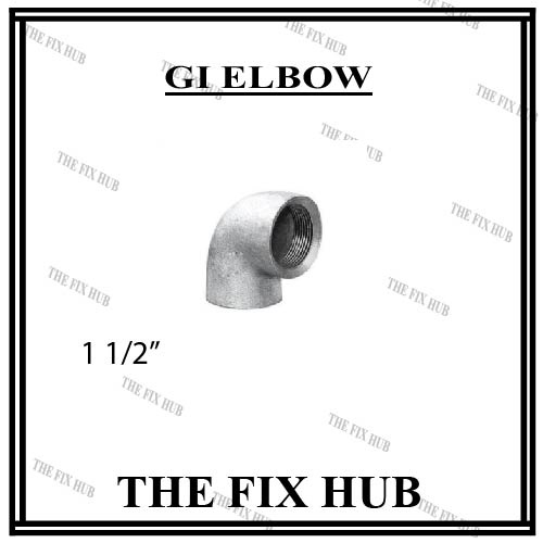 GI Galvanized Iron Elbow (GI ELBOW) | Shopee Malaysia