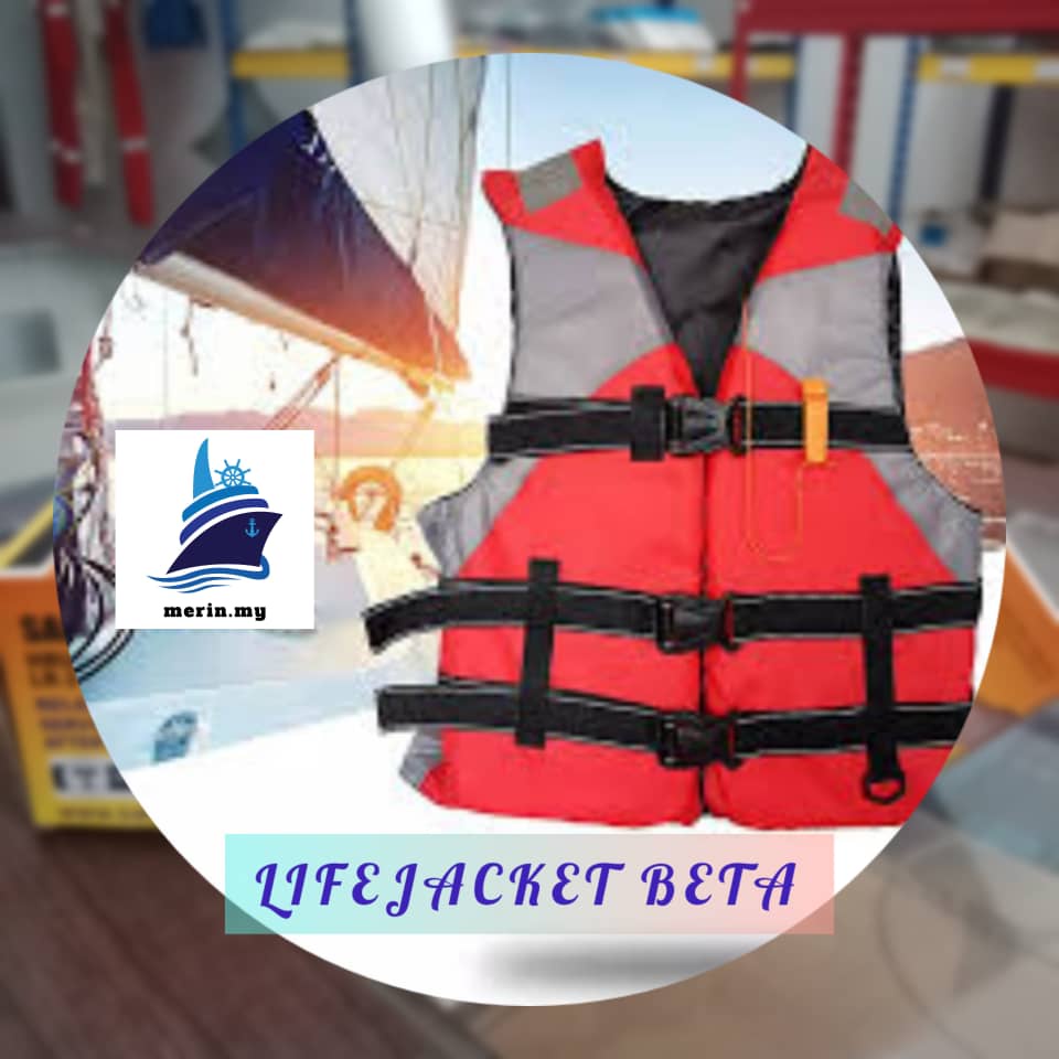 LIFEJACKET BETA (JAKET KESELAMATAN DEWASA) FREE SIZE | Shopee Malaysia