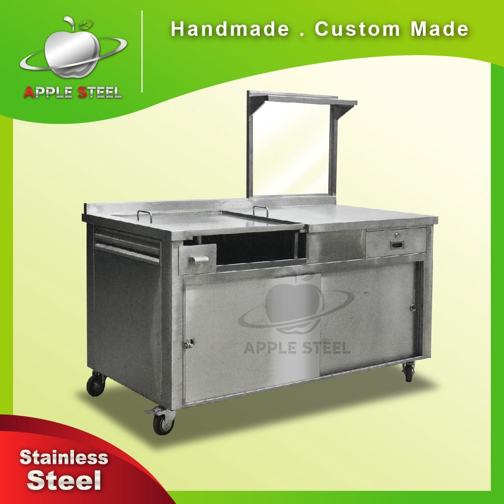 Stainless Steel Burger Stall/Handmade Keluli Stall Burger/Custom Made ...