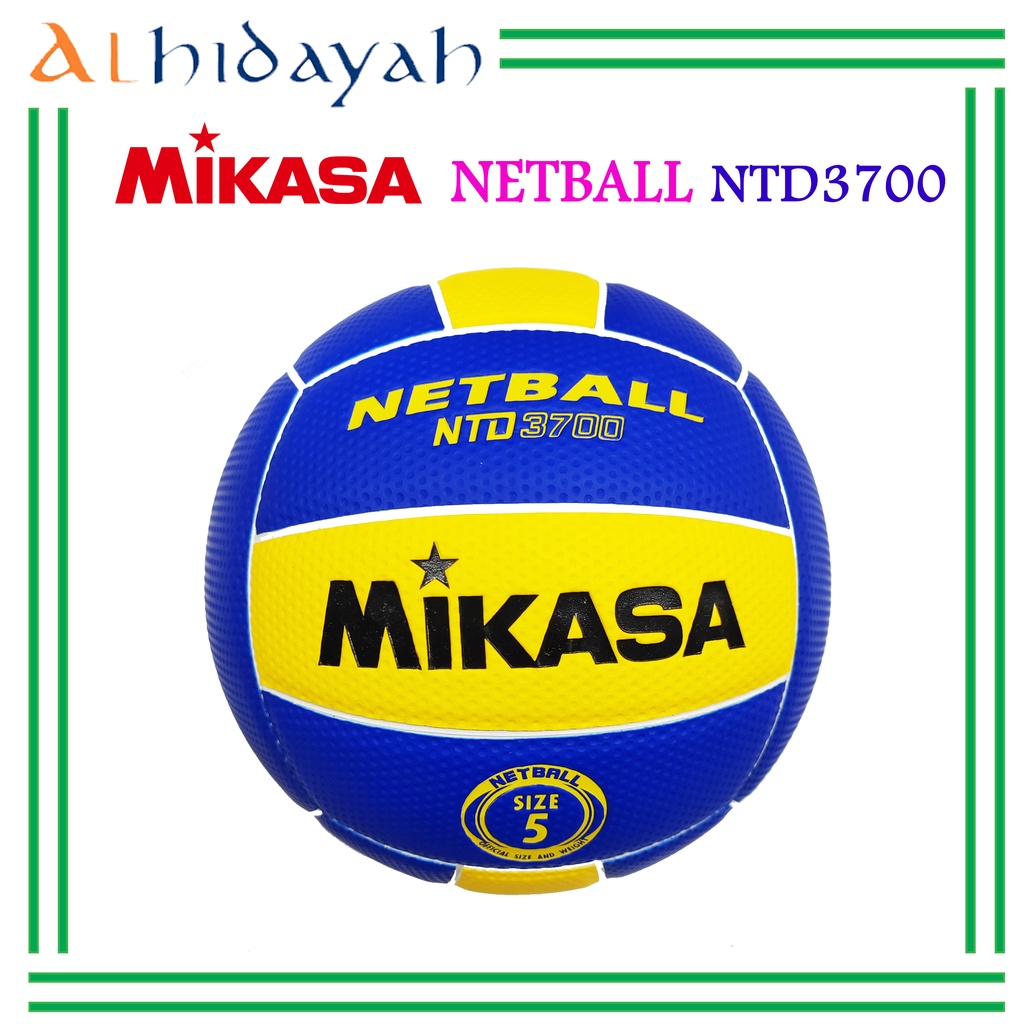 *Latest Product* Mikasa Leather Match Netball Bola Jaring Tournament ...