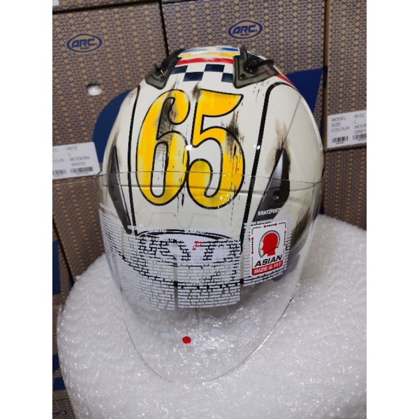 HELMET KYT HELLCAT MERDEKA 65 LIMITED EDITION | Shopee Malaysia
