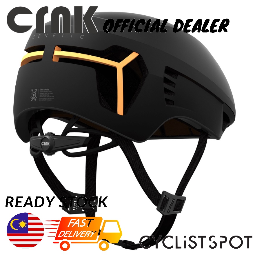CRNK : GENETIC : Full aero dynamic cycling helmet | Shopee Malaysia
