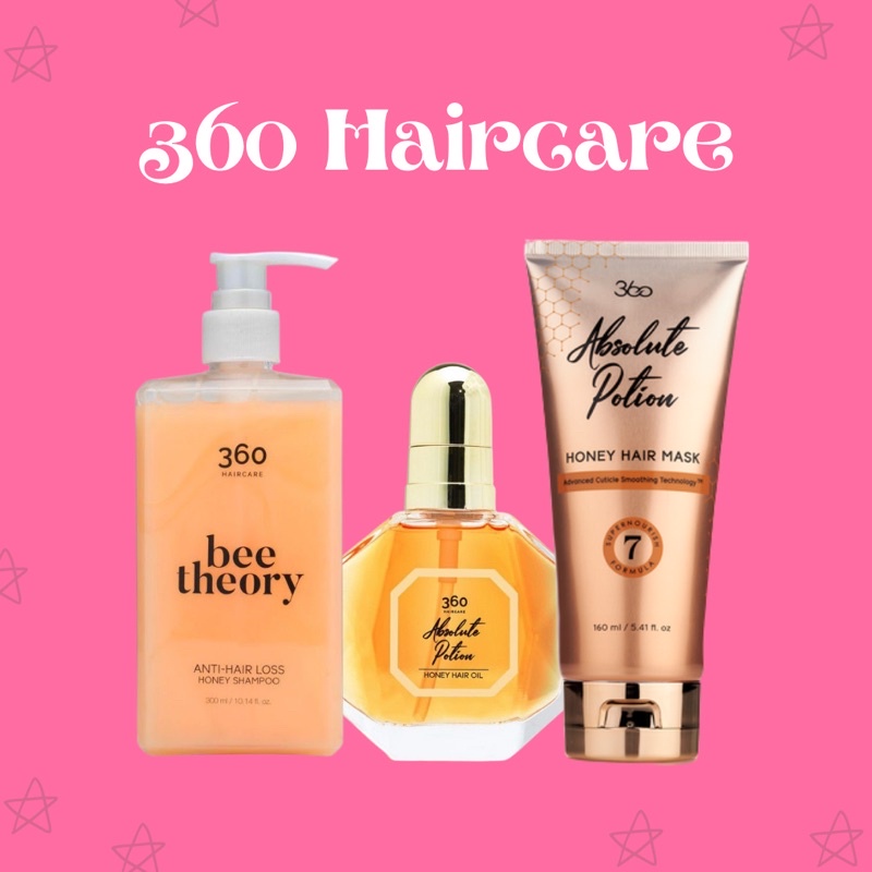 360 Haircare Bee Theory Shampoo | Absolute Potion Hair Oil | Absolute ...