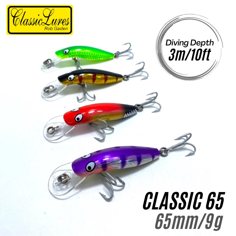 Classic Lures - Classic 65 (65mm | 3mtr | 9g) | Shopee Malaysia
