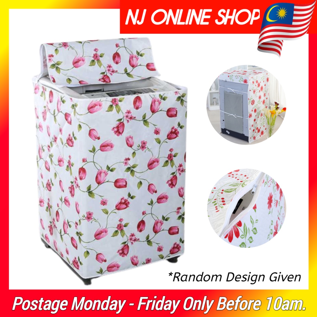 Washing Machine Cover Waterproof PEVA 7kg/10kg/Alas Mesin Basuh ...