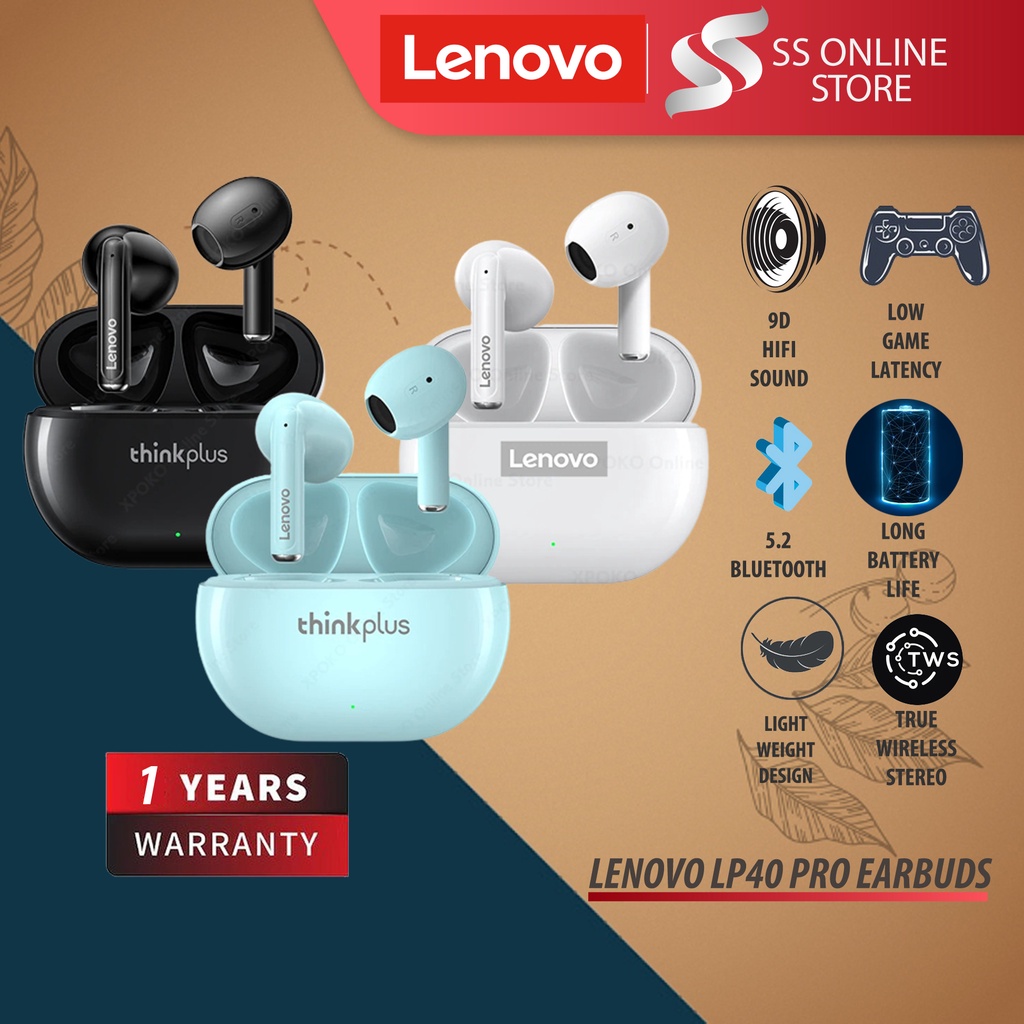 Lenovo XT93 LP3 PRO Bluetooth 5.2 Headphones Wireless Earphones ...