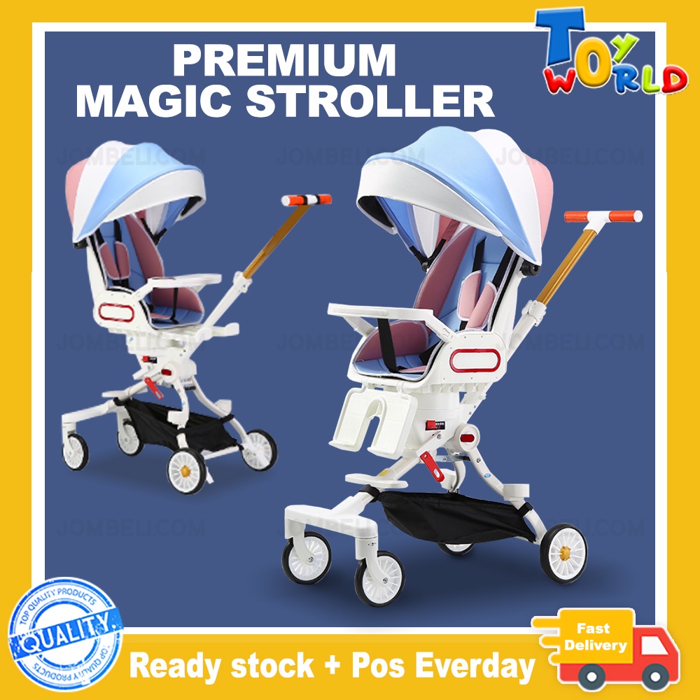 PREMIUM MAGIC STROLLER Kids Stroller Two Way Magic Strollers 2 Way ...