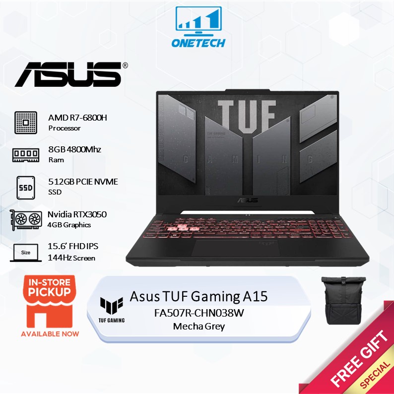 Asus TUF Gaming A15 FA507R-CHN038W / CHX024W / MHF065W / MHN027W ...