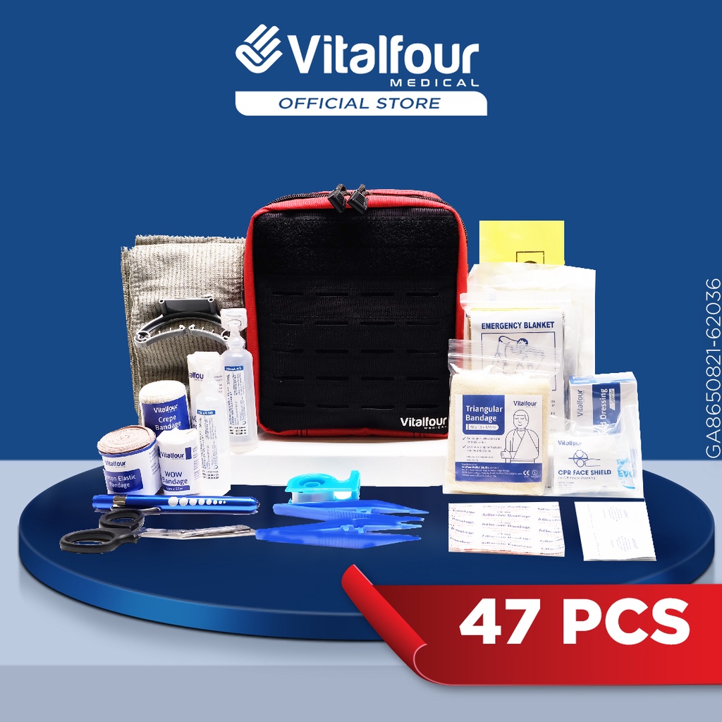 VitalFour Professional Tactical First Aid Pouch | Shopee Malaysia