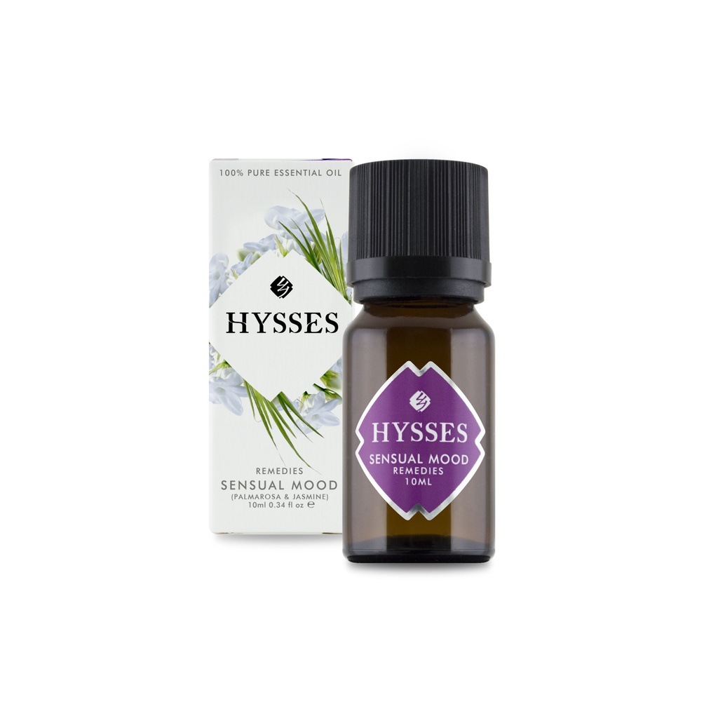 Hysses Remedies, Sensual Mood Essential Oil (Palmarosa & Jasmine ...
