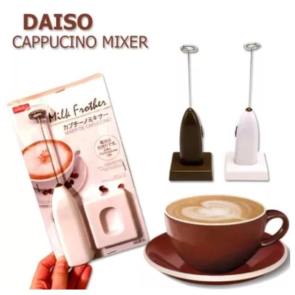 Happy Littles [Ready Stock] Daiso Milk Frother (Mixer De Capuccino ...