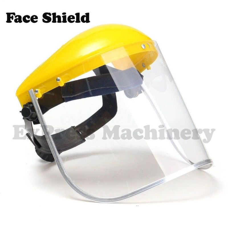 CLEAR SAFETY FACE SHIELD / GRINDING FACE SHIELD / SCREEN MASK FOR ...