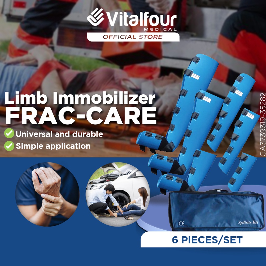 VitalFour Frac-Care Upper and Lower Limb Splint (6's/set) | Shopee Malaysia