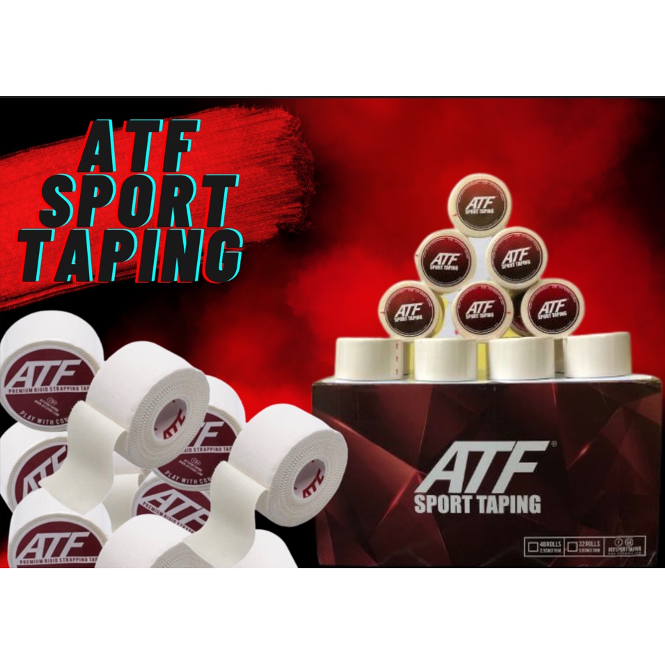 ATF SPORT TAPE - Premium Rigid Tape (WHITE) | Shopee Malaysia