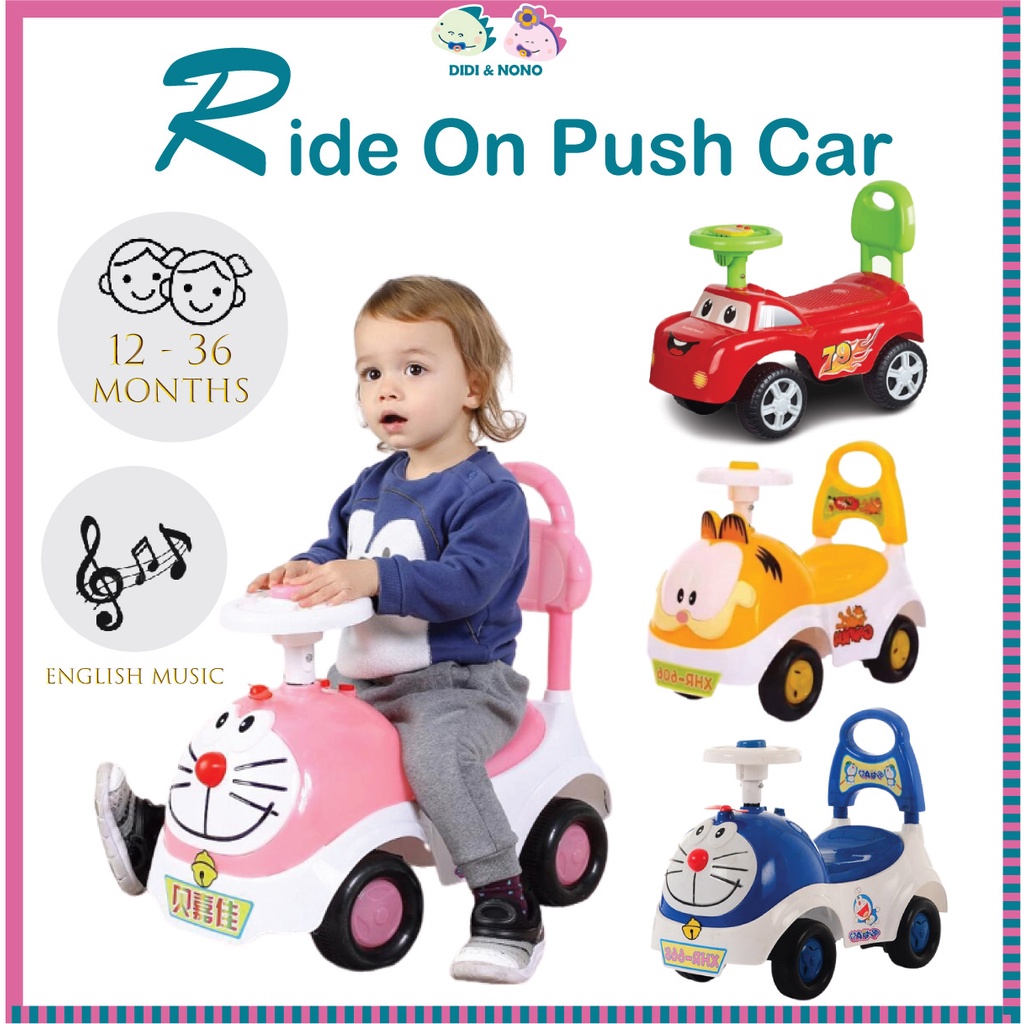 TOLOCAR Children Ride On Car Music Steering Push Kereta Tolak Kereta ...
