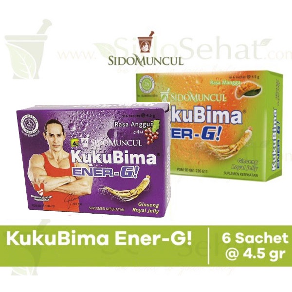 Kukubima Ener-G Drink / Energy Drink / 6 Sachet / Box | Shopee Malaysia