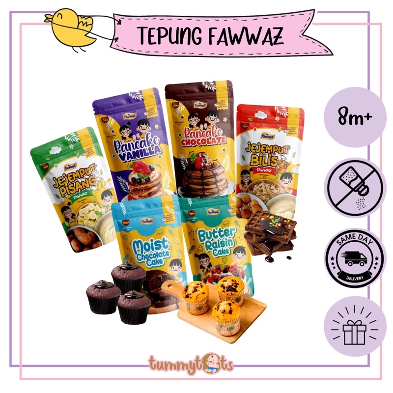 FAWWAZ Tepung Segera Mudah Bancuh | Shopee Malaysia