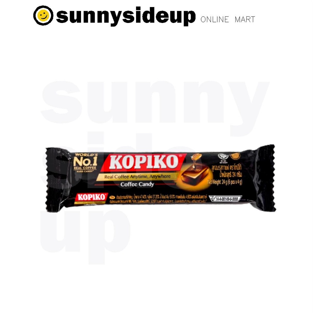 [SUNNY] Kopiko Coffee Flavored Candy Stick 1 stick x 24g | Shopee Malaysia